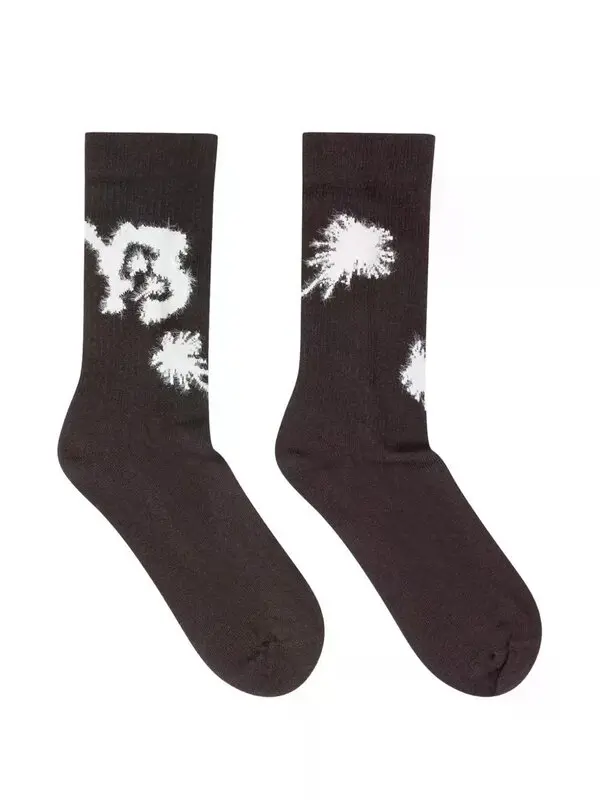 Y3 Logo-detail Socks
