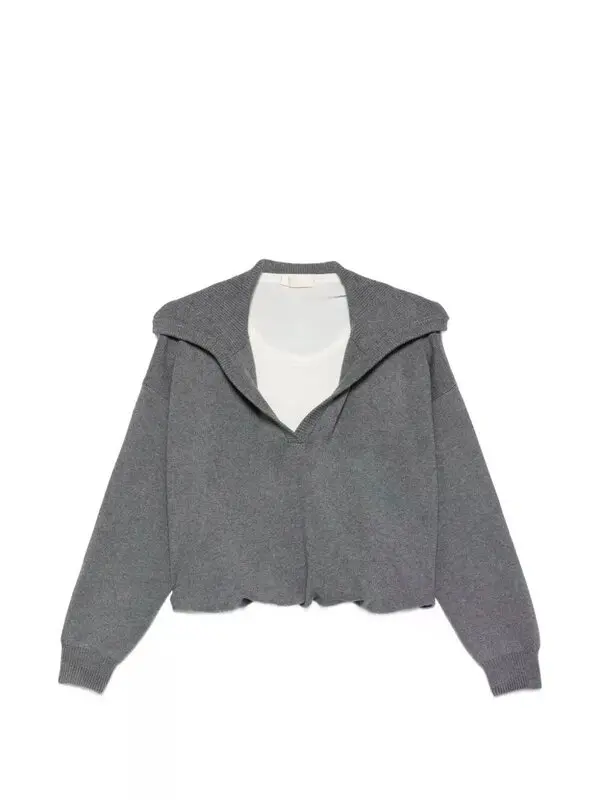 ELEH Knitted Long Sleeve Sweater