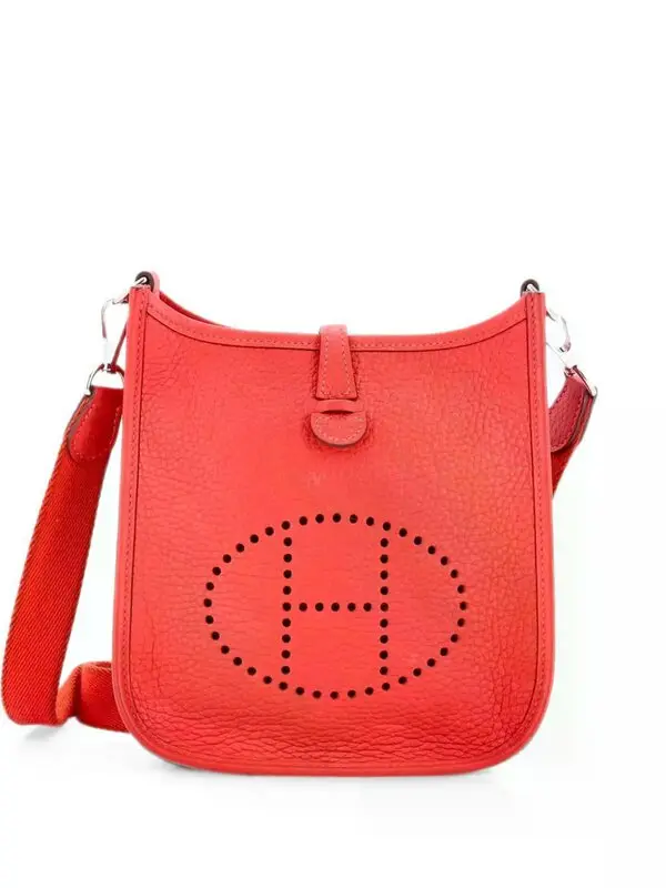 Hermès Evelyne Bag Gen Iii Clemence Tpm Crossbody Bag - Pink