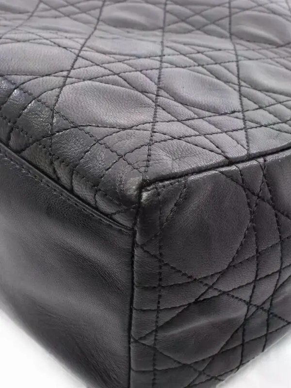 Dior Lady Tote Bag - Black