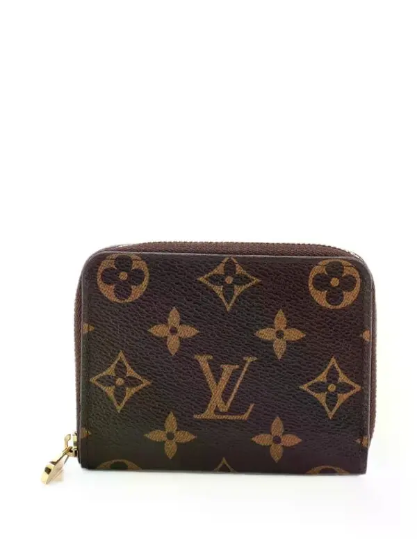 LOUIS VUITTON Zippy Coin Purse Monogram Canvas Pouch