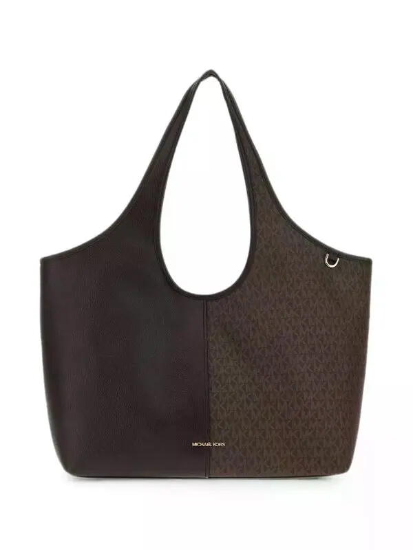 Michael Kors Large Henly Logo Tote Bag - Brown