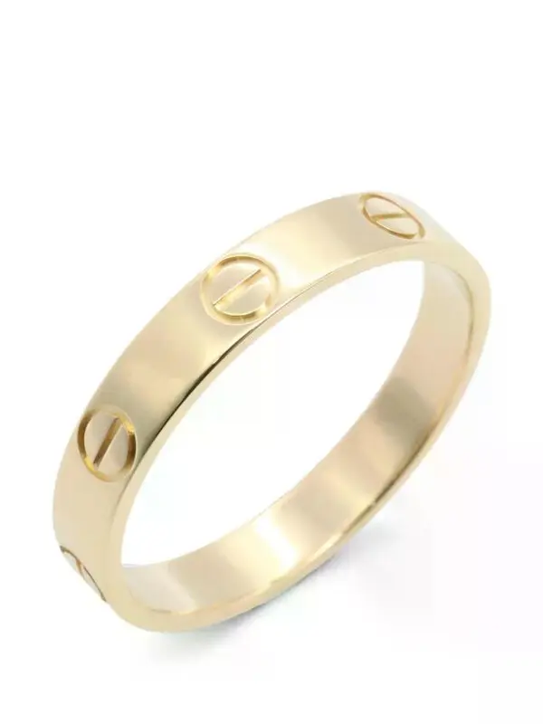 Cartier 18k Yellow Love Ring - Gold