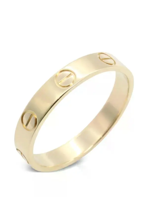 Cartier 18k Yellow Love Ring - Gold