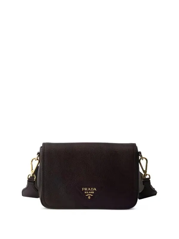 Prada Leather Shoulder Bag - Brown