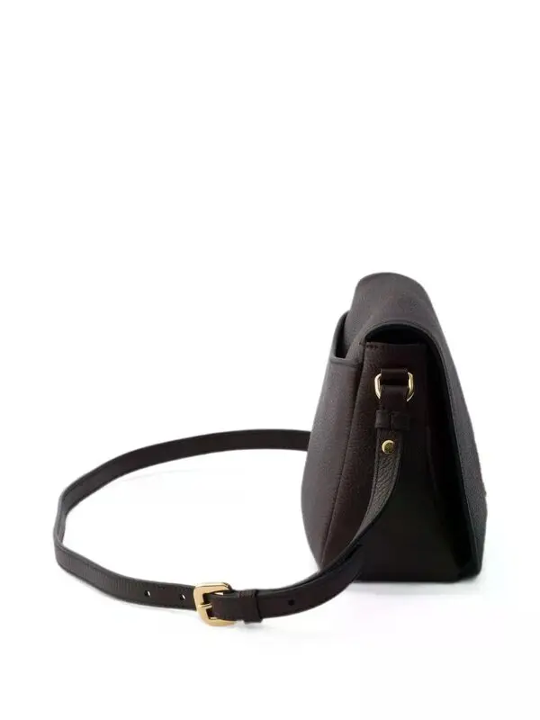 Prada Leather Shoulder Bag - Brown