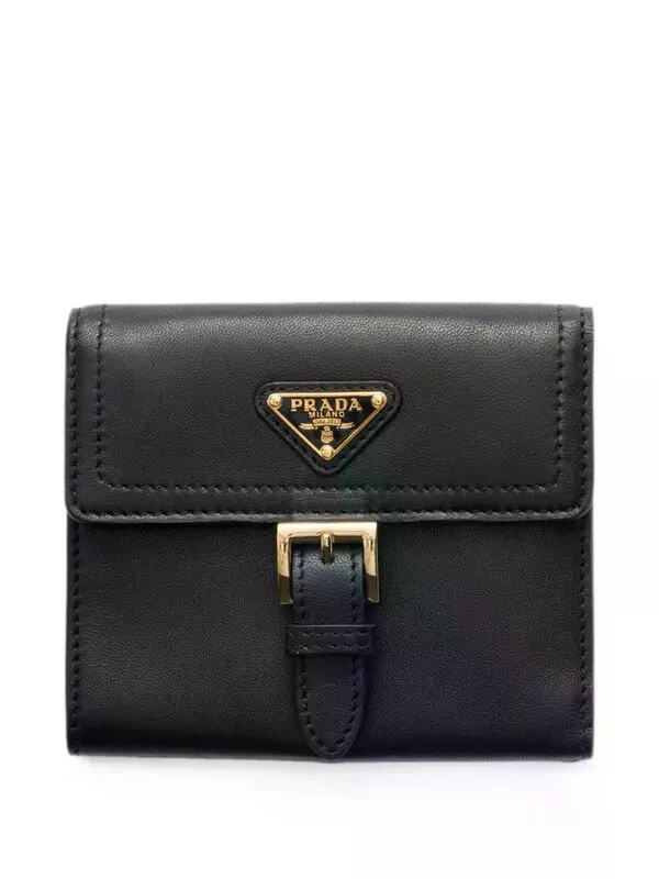 Prada Small Nappa Leather Wallet - Black