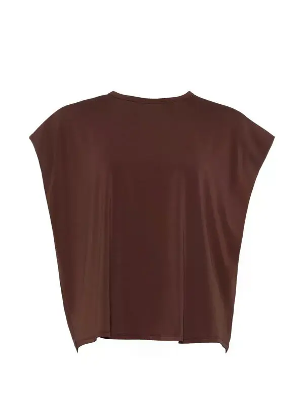 ERES Maelle Short-sleeve Top - Brown