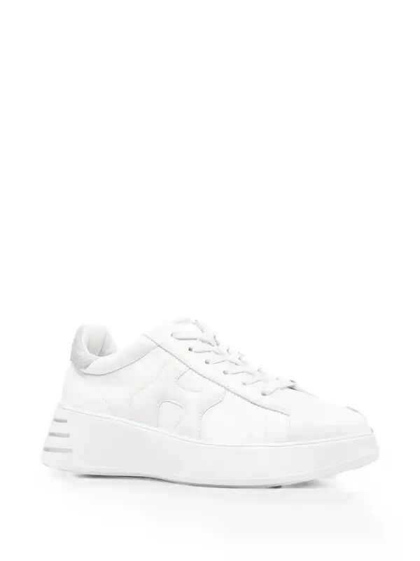 Hogan Logo-patch Chunky-sole Sneakers - White