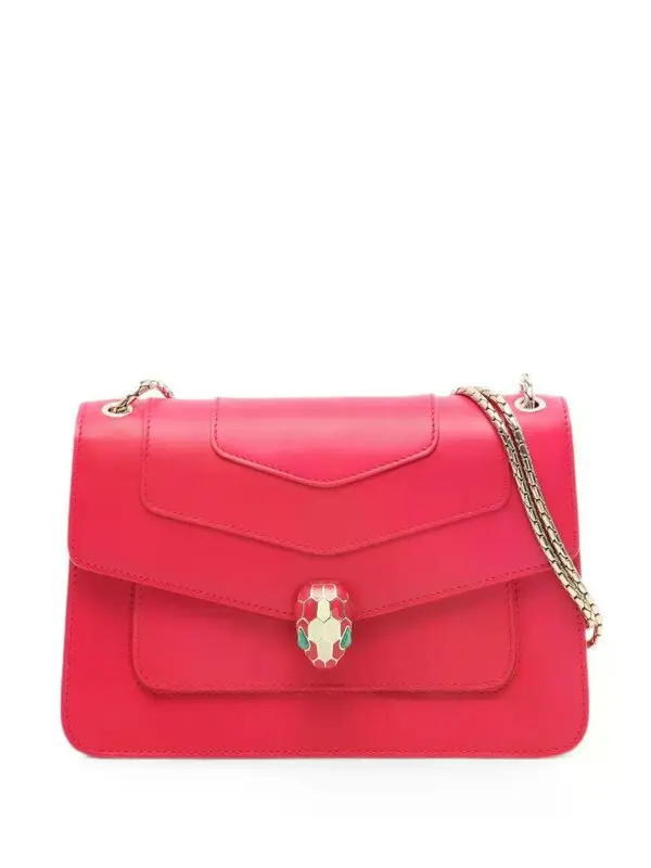 BVLGARI Serpenti Forever Chain Shoulder Bag - Pink