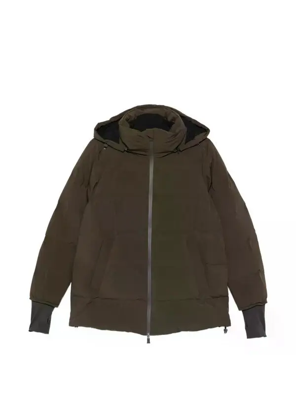 Herno Hooded Quilted Jacket - Brown
