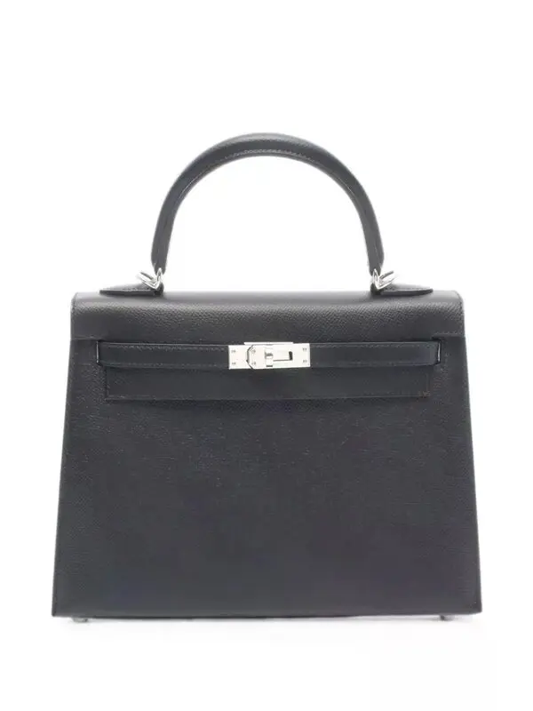Hermès 2010s 25 Kelly Tote Bag - Black