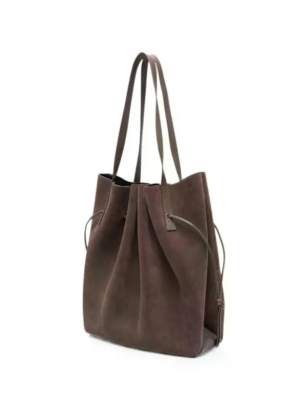 Yuzefi Scallop Drawstring-closure Tote Bag