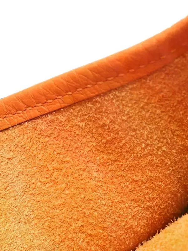 Hermès Tpm Evelyn Clemence Leather Cross Body Bag - Orange