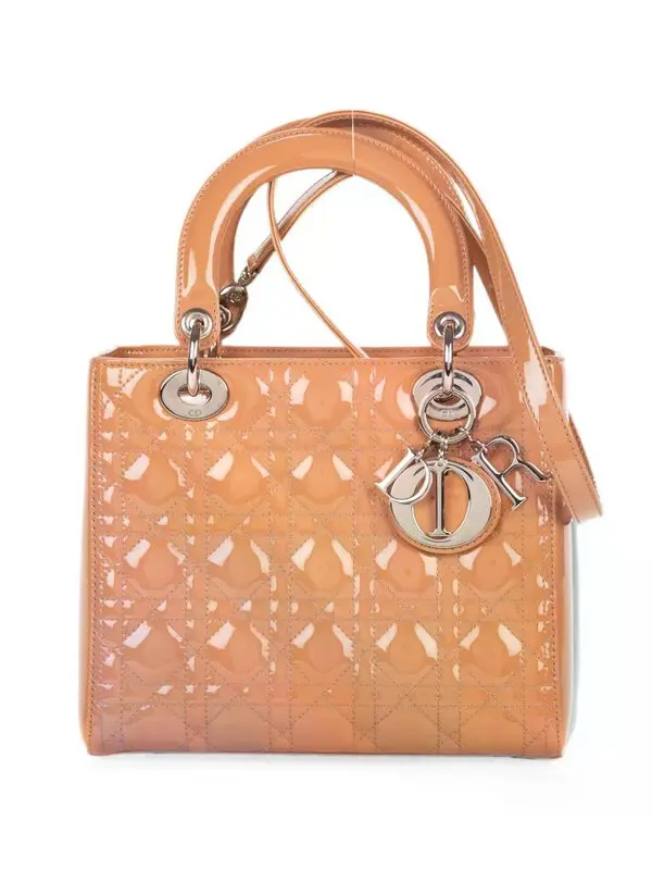 Dior Medium Lady Shoulder Bag - Brown
