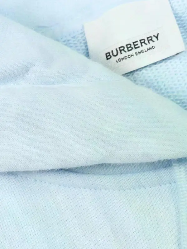 Burberry Horseferry Print Cropped Hoodie