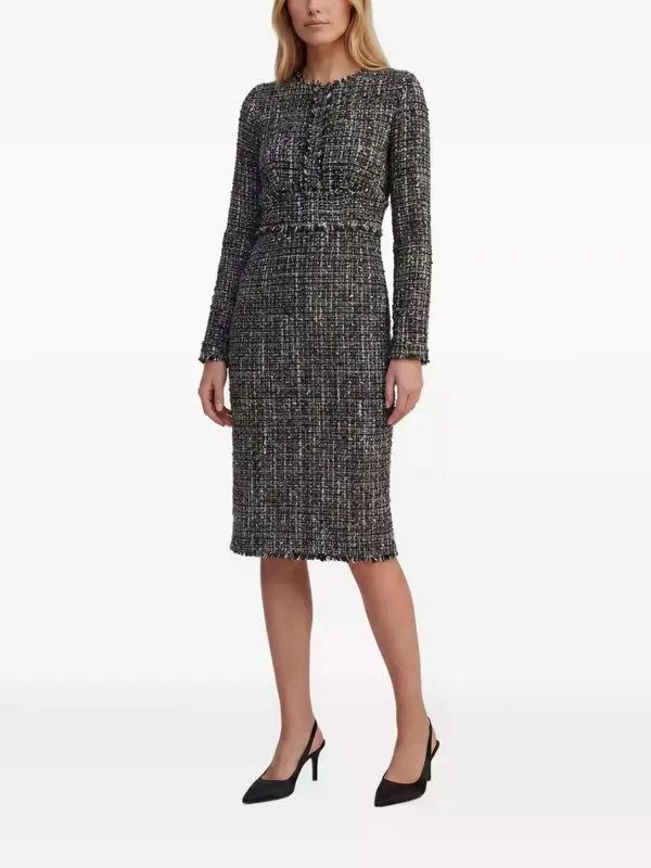 WE BY ILA MALÙ Frayed Edge Mini Dress