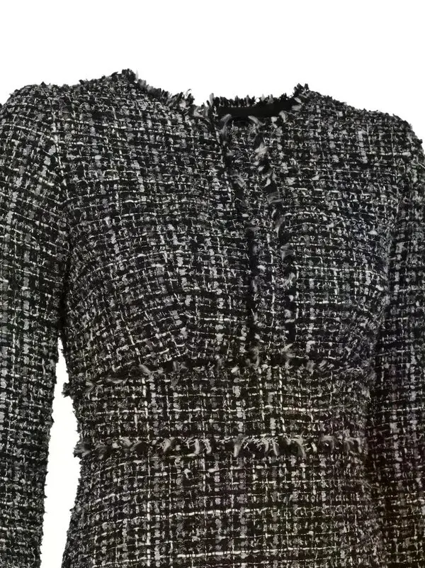 WE BY ILA MALÙ Frayed Edge Mini Dress