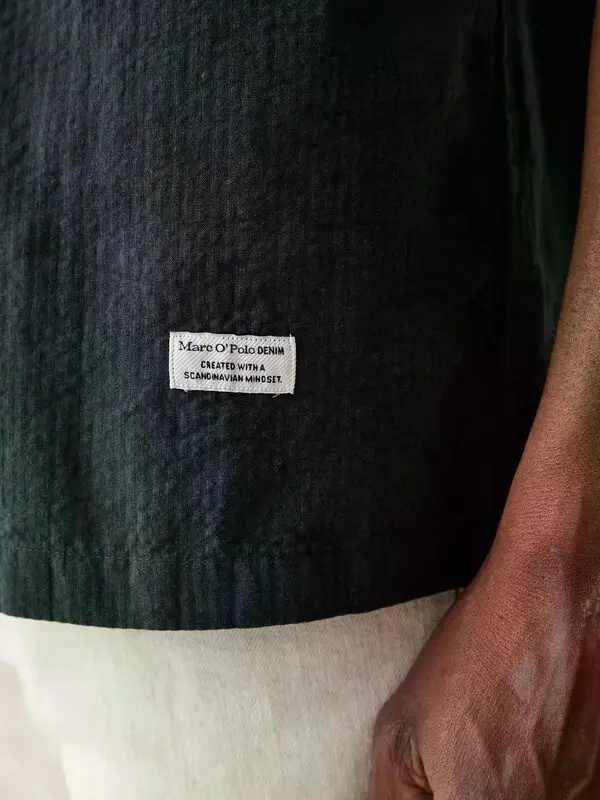 Marc O'polo Short-sleeved Camp-collar Shirt