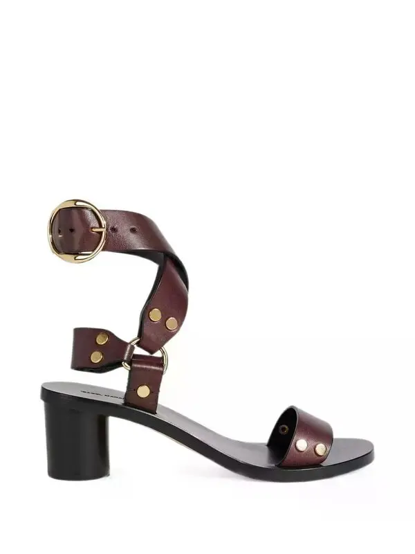 Isabel Marant Étoile Jeyka Studded Sandals - Red