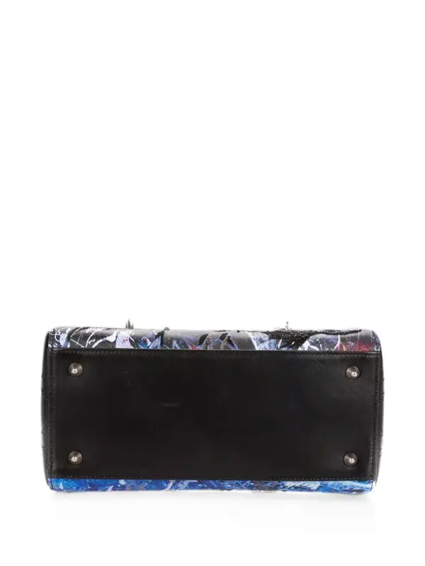 Dior Lady Art Tote Bag - Black