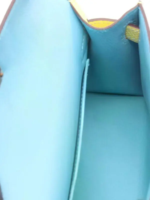 Hermès Mini Kelly Two-way Shoulder Bag - Blue