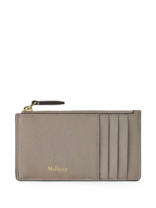 Mulberry Continental Zipped Card Holder - Neutrals