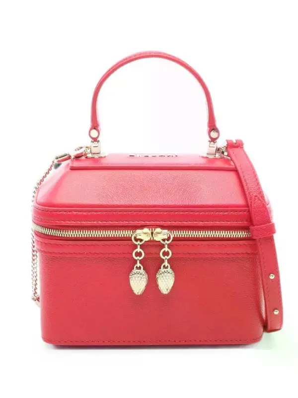BVLGARI Serpenti Forever Vanity Bag - Red
