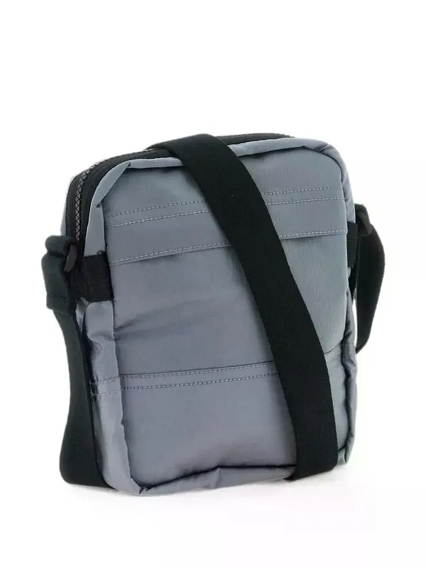 Stone Island Logo Patch Cross Body Bag - Grey