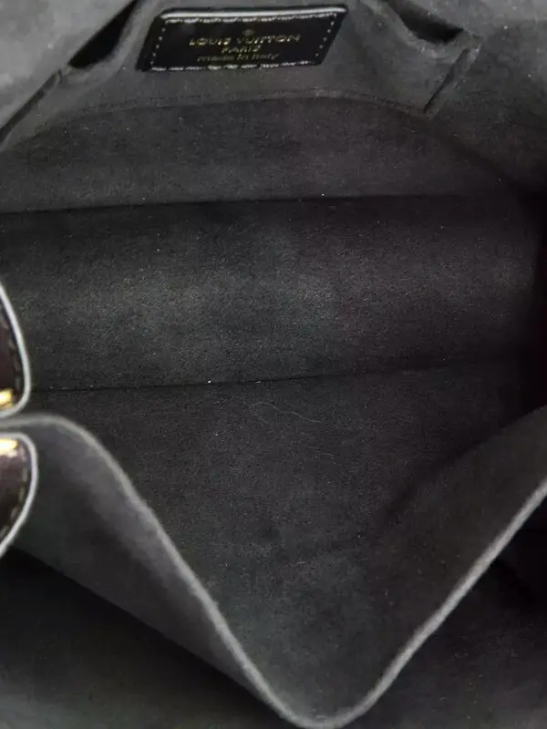 LOUIS VUITTON Dauphine Studded Leather Mini Shoulder Bag