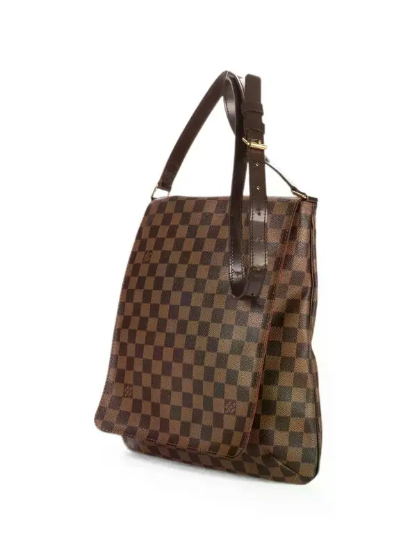 LOUIS VUITTON Musette Salsa Gm Damier Ebène Canvas Shoulder Bag - Brown