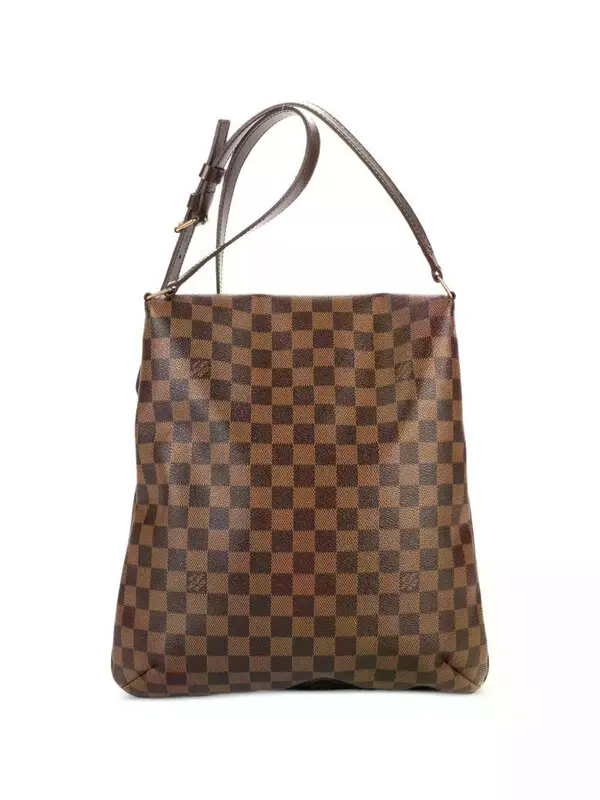 LOUIS VUITTON Musette Salsa Gm Damier Ebène Canvas Shoulder Bag - Brown