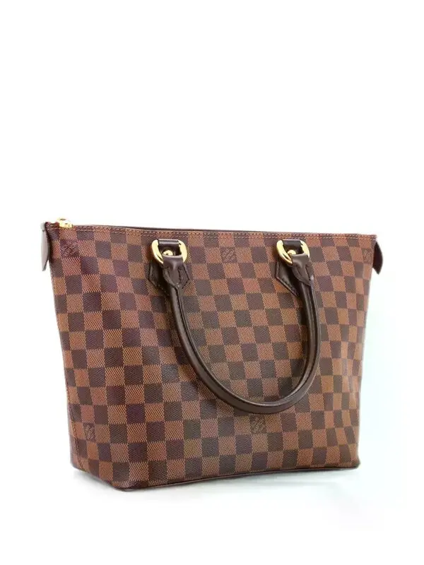 LOUIS VUITTON Saleya Damier Pm Tote Bag - Brown