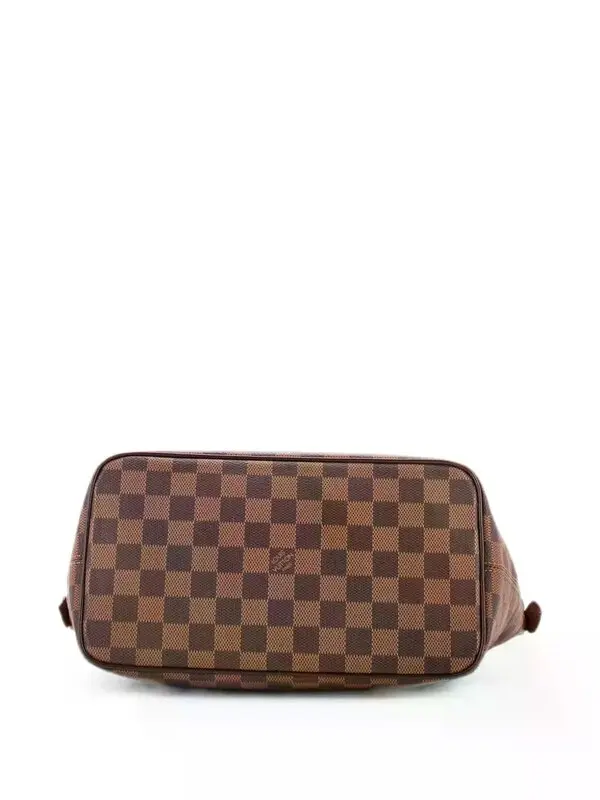 LOUIS VUITTON Saleya Damier Pm Tote Bag - Brown