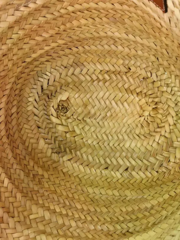 Loewe Basket Raffia Medium Tote Bag