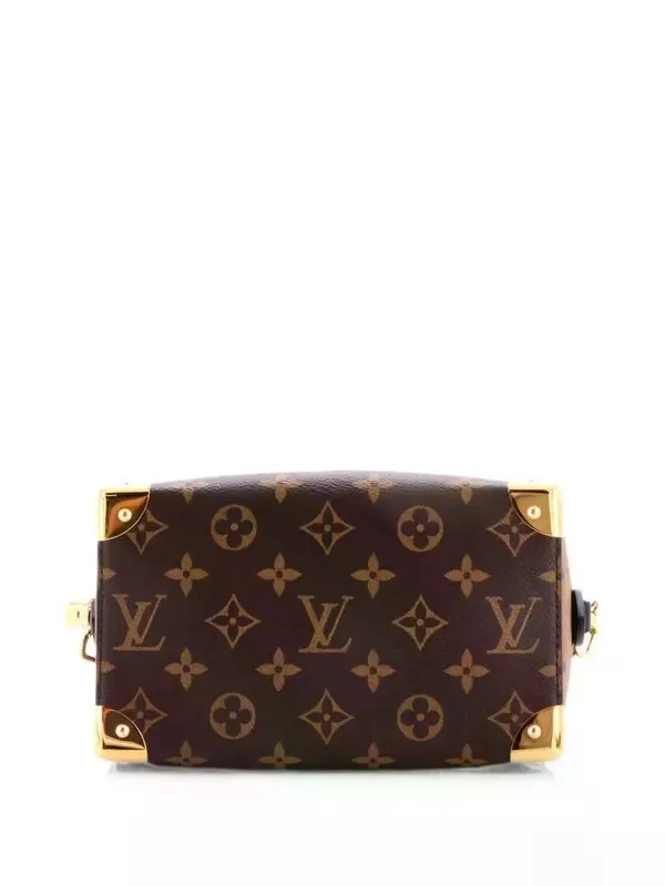 LOUIS VUITTON Speedy Trunk Bag Reverse Monogram Canvas 20 Satchel