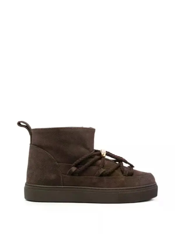 Inuikii Round-toe Boots - Brown