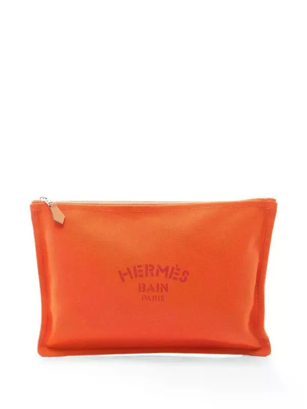 Hermès 2010s Yachting Gm Pouch