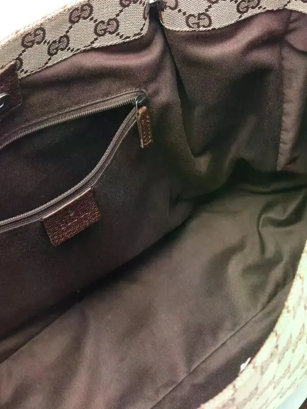 Gucci 2000s Gg Canvas Tote Bag