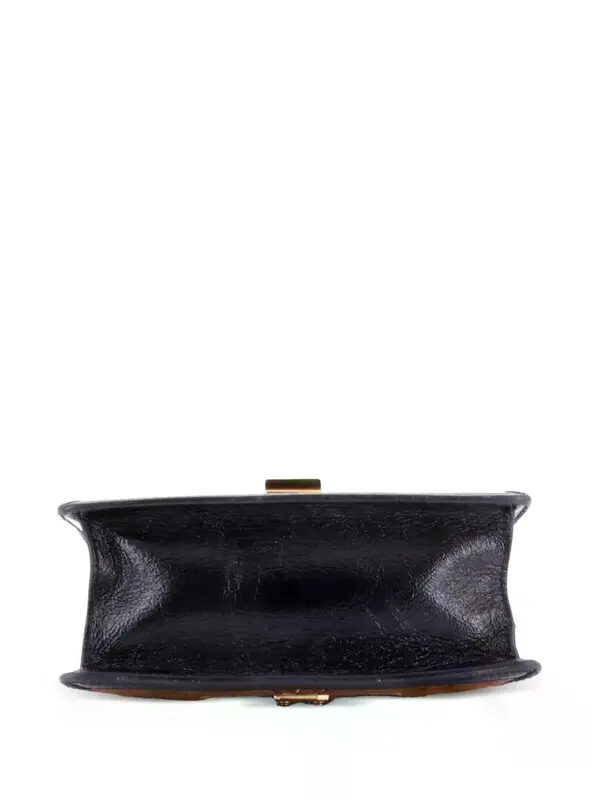Gucci Sylvie Gg Velvet Mini Satchel Top Handle Bag