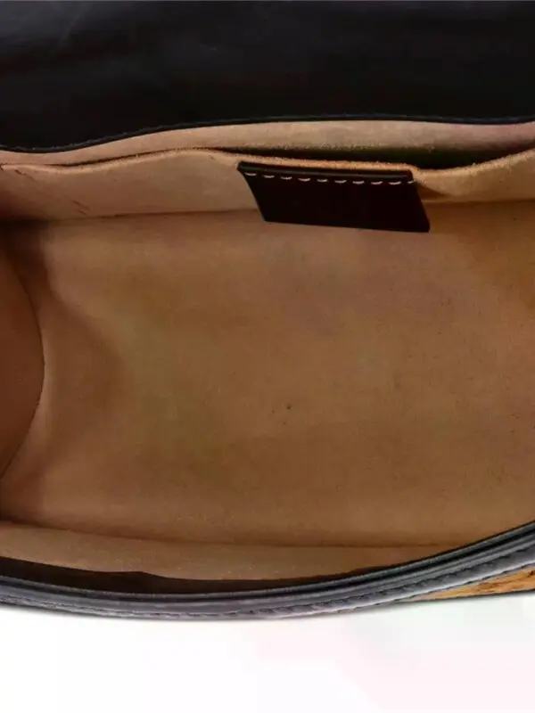 Gucci Sylvie Gg Velvet Mini Satchel Top Handle Bag