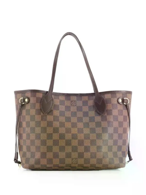LOUIS VUITTON Neverfull Damier Pm Tote Bag