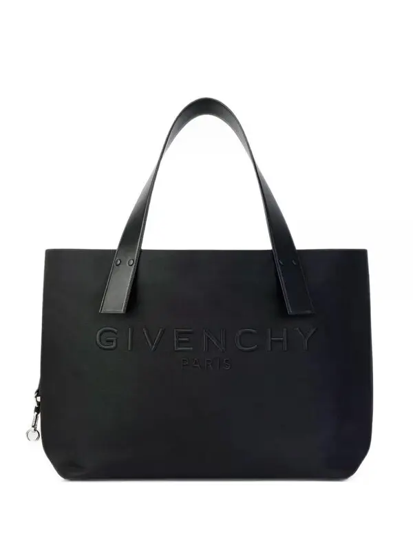 Givenchy Logo-embossed Large Tote Bag - Black