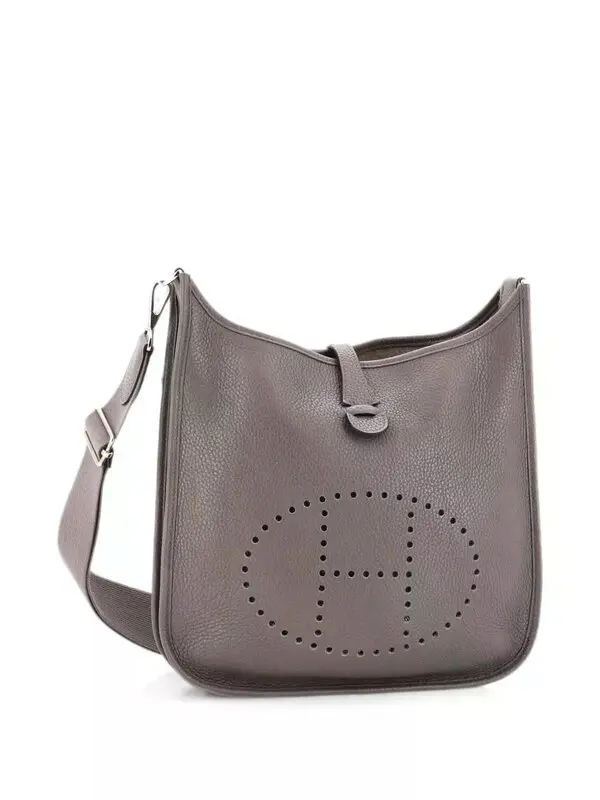 Hermès Evelyne Iii Clemence Pm Bag - Grey