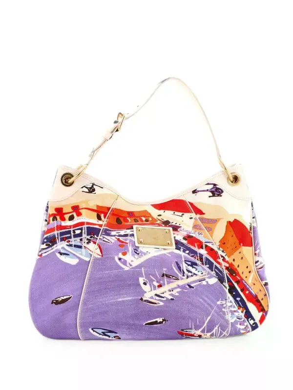 LOUIS VUITTON Galliera Handbag Riviera Cruise Canvas Gm Hobo Bag - Multicolour