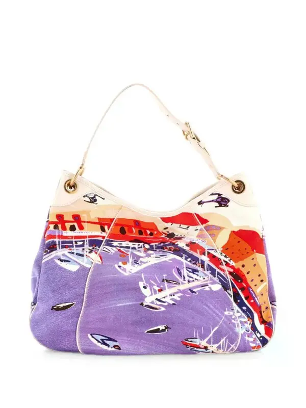 LOUIS VUITTON Galliera Handbag Riviera Cruise Canvas Gm Hobo Bag - Multicolour
