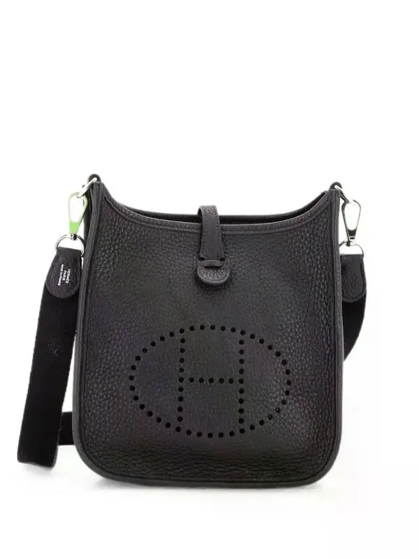 Hermès Evelyne Bag Gen Iii Clemence Tpm Crossbody Bag - Black