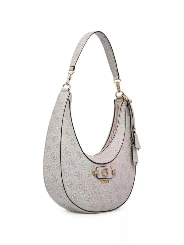 Guess Lindsey Monogram Curved Shoulder Bag