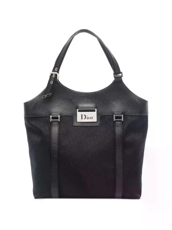 Dior Trotter Street Chic Tote Bag - Black