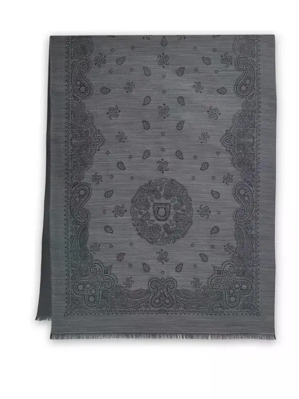 FERRAGAMO Arabesque-print Stole